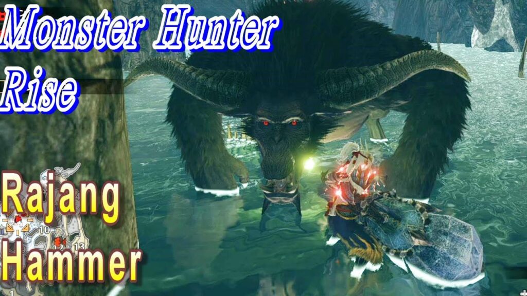 MHR Rajang Hammer Monster Hunter Rise 金獅子 ラージャン ハンマー モンスターハンターライズ 集会所 ...