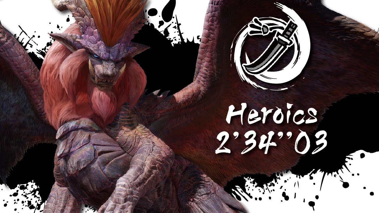 MHRise Sunbreak テオ·テスカトル 炎王龍 | 2’34″03 | Longsword 太刀 | 無限制 | Solo | 火事場｜モンハンライズYoutube動画まとめ